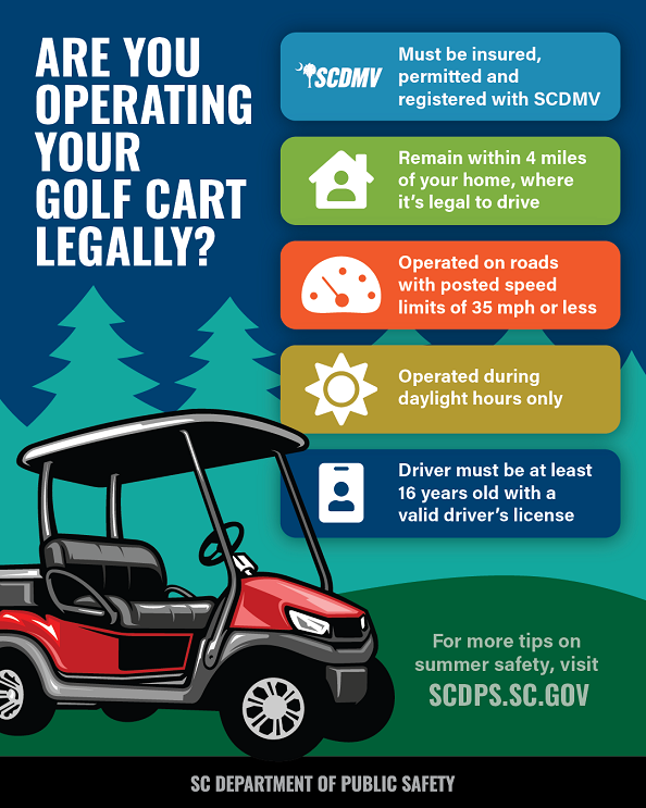 Golf Cart Law | SCDPS